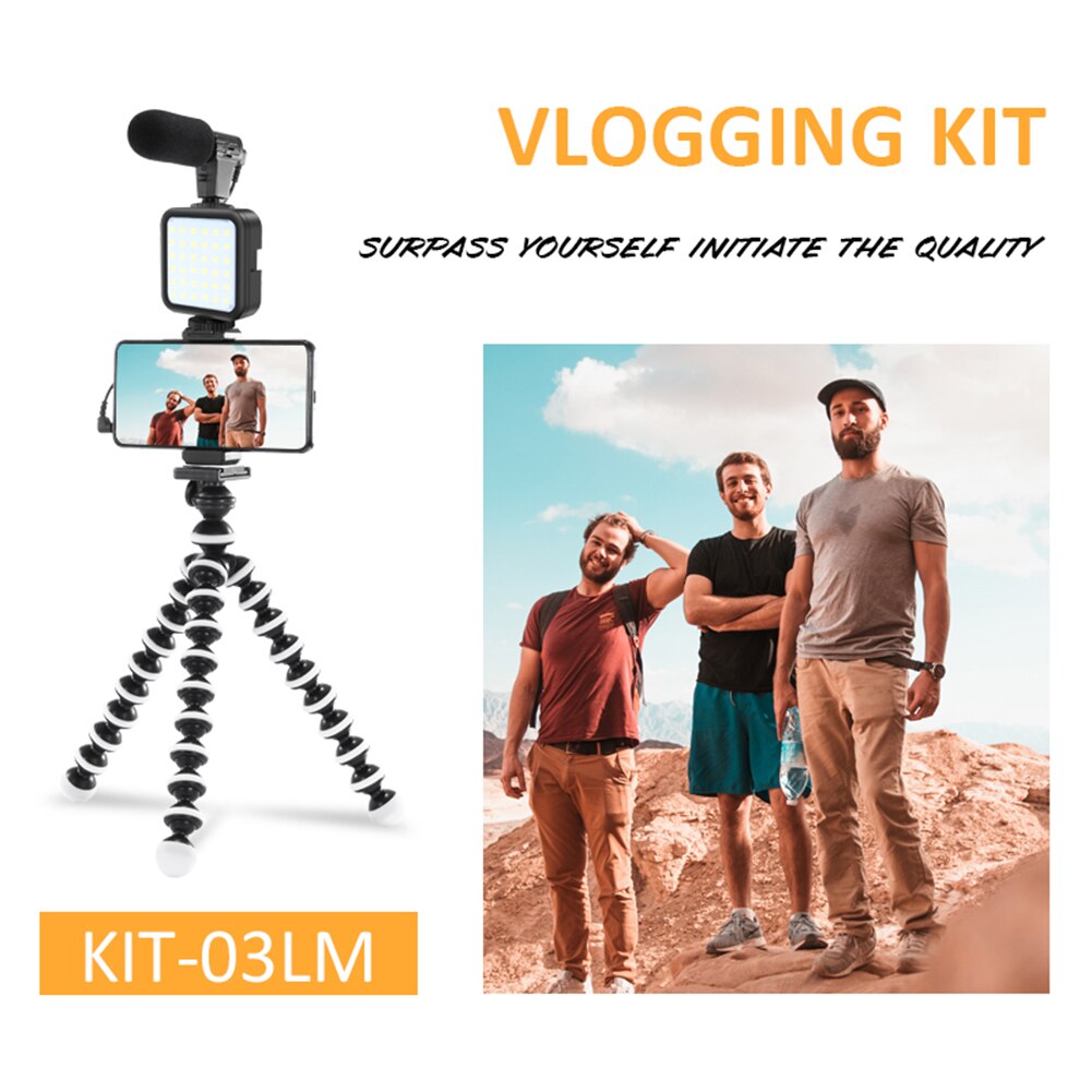 Smartphone & Camera Vlogging Studio Kits Video... – Vicedeal