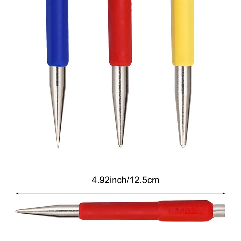 LMDZ Rubber Handle Center Punch Pin Center Hole Po... – Vicedeal