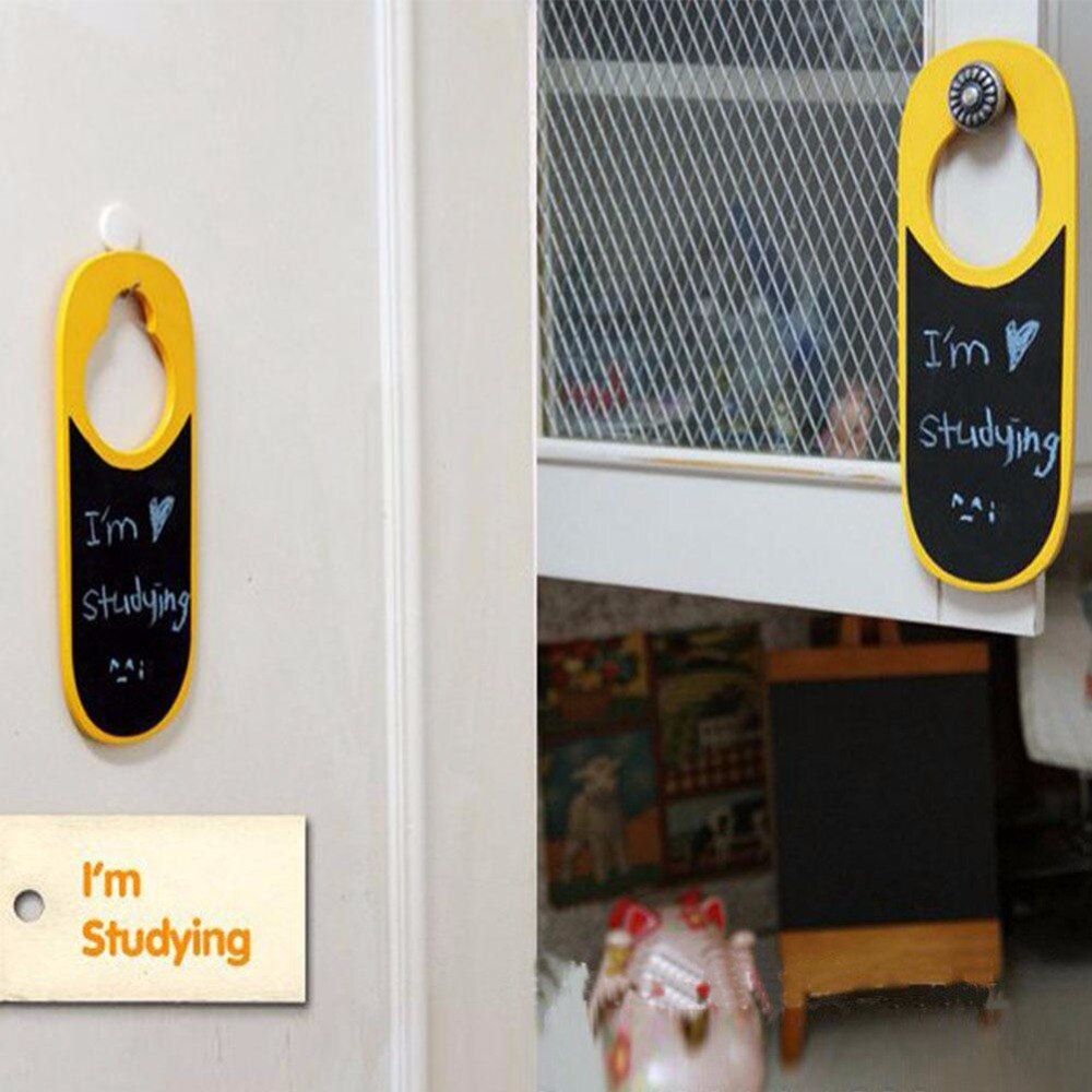 Cobee 2 Sided Blackboard Do Not Disturb Door Hange... – Vicedeal