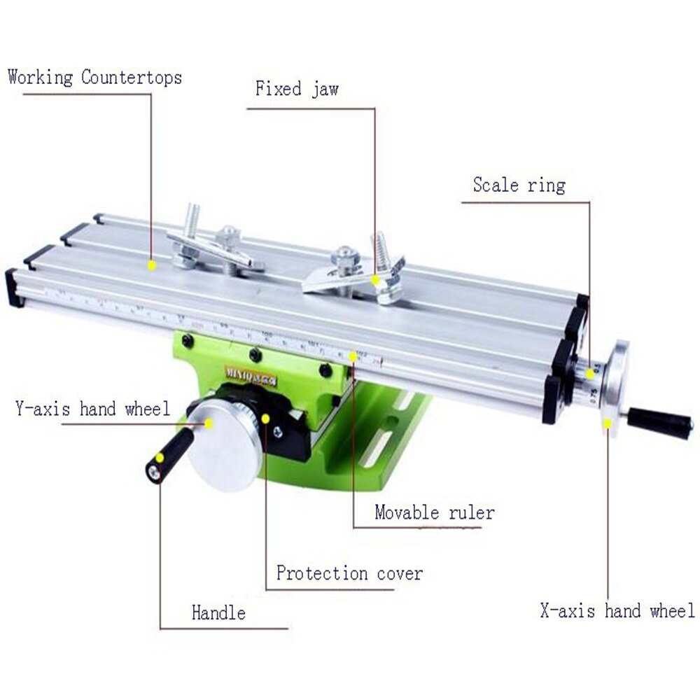 Mini Multifunctional Cross Working Table For Drill... – Vicedeal