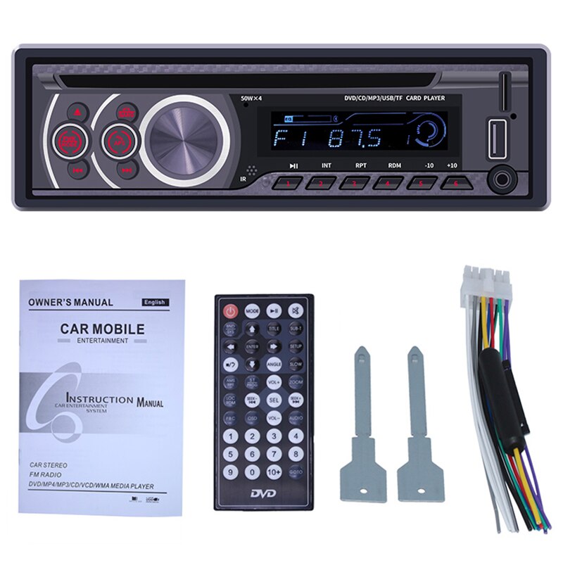 Auto Stereo Cd-speler-Single Din Bluetooth O En Ha... – Vicedeal
