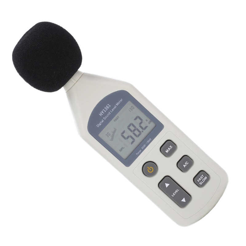 Noise Tester Sound Level Meter 30-130dBA 35-130dBC... – Vicedeal