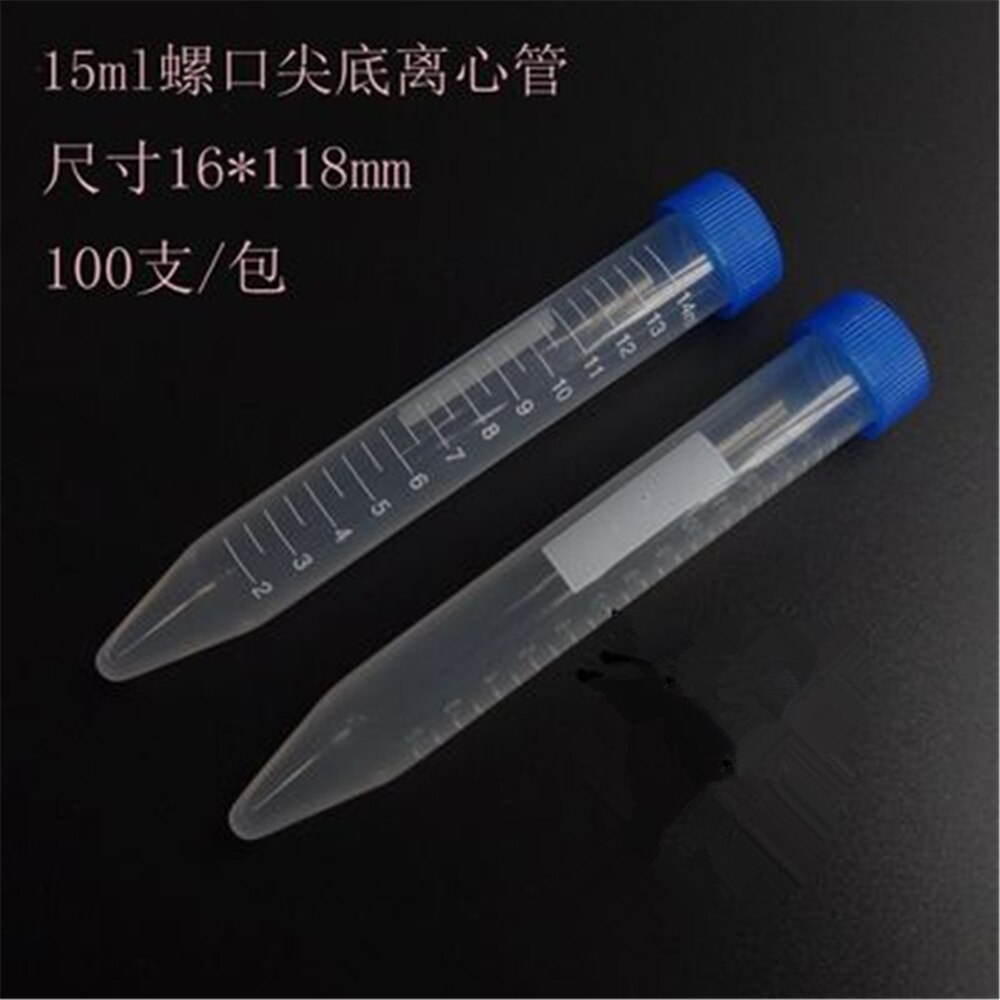 LOT 100 Scale line 15ml Laboratory Plastic Centrif... – Vicedeal