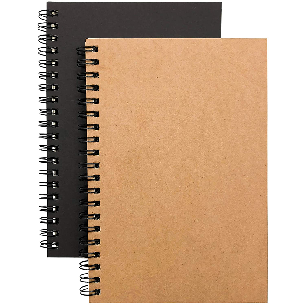 A5 B5 Spiral book coil Notebook To-Do Kraft Paper ... – Vicedeal