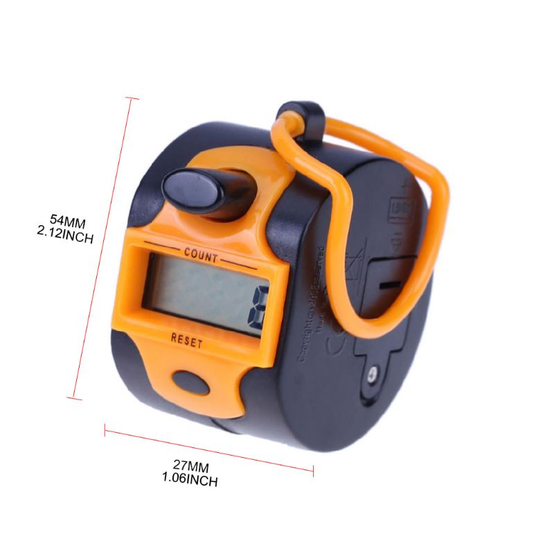 6XDD Digital Hand Tally Counter 5 Digit Number Man... – Vicedeal