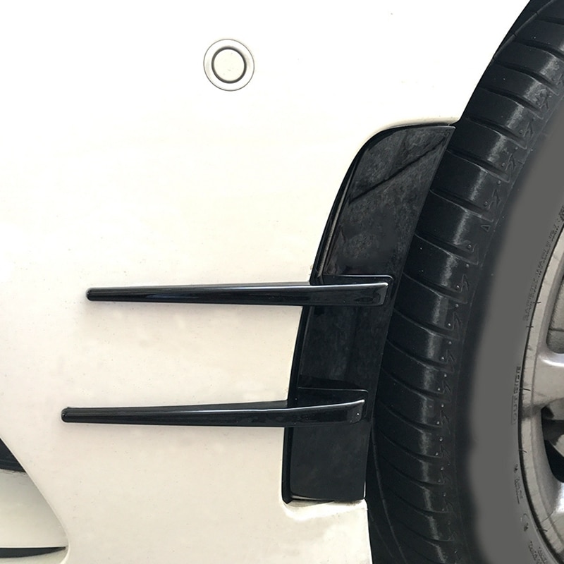 Auto Vorderen Stoßfänger Spoiler Flanke Wind Messe... – Grandado