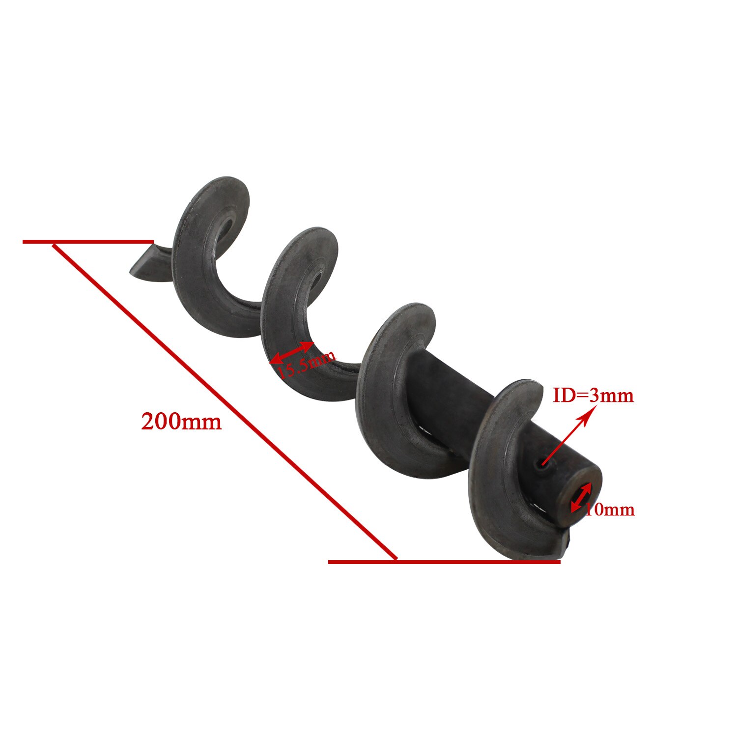 Pellet stove auger 200 300 400 500 600mm wood pell... – Grandado