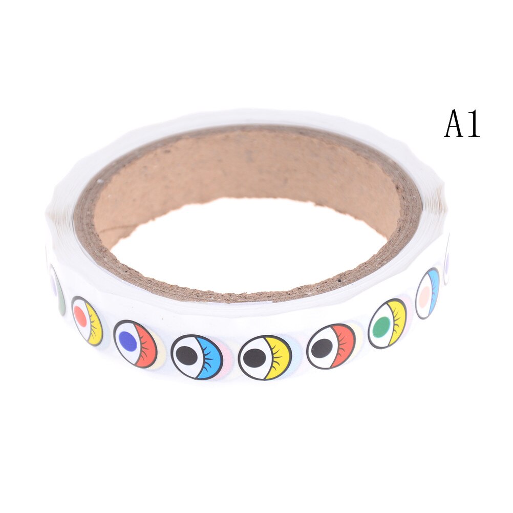 1 Roll Oog/Neus/Mond Zelfklevend Papier Stickers R... – Grandado