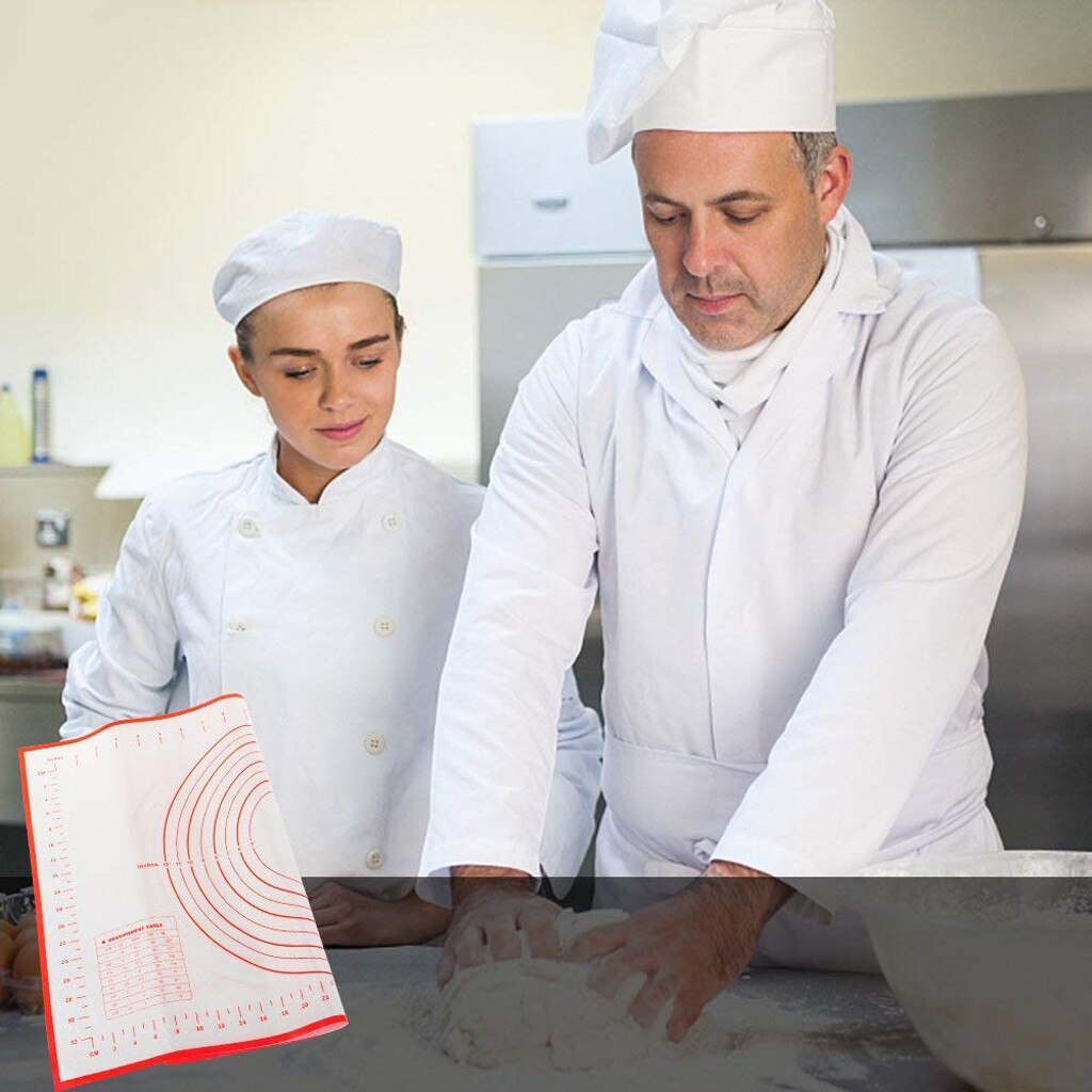 Silicone Pastry Mat Non Stick Baking Fondant Dough... – Grandado