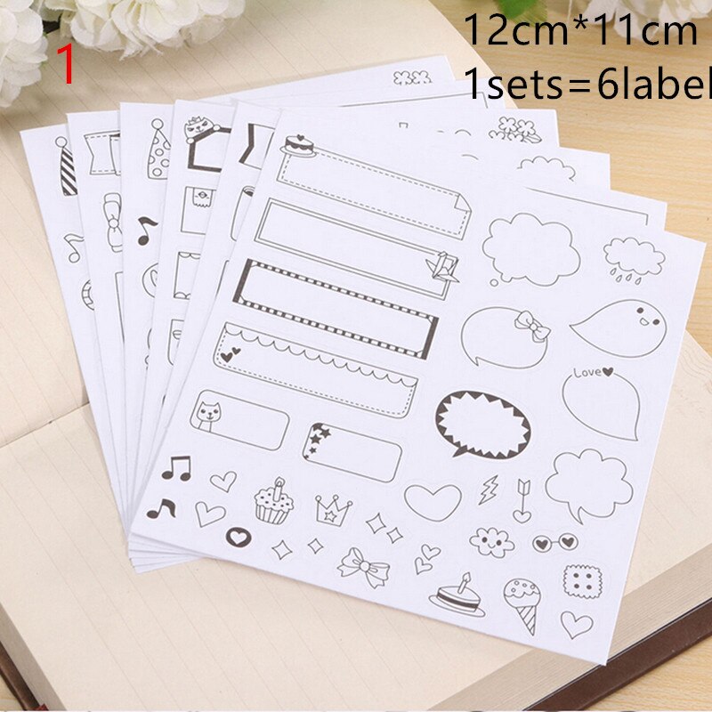 Self Adhesive Label Blank Note Label Bar Sticky Wh... – Vicedeal