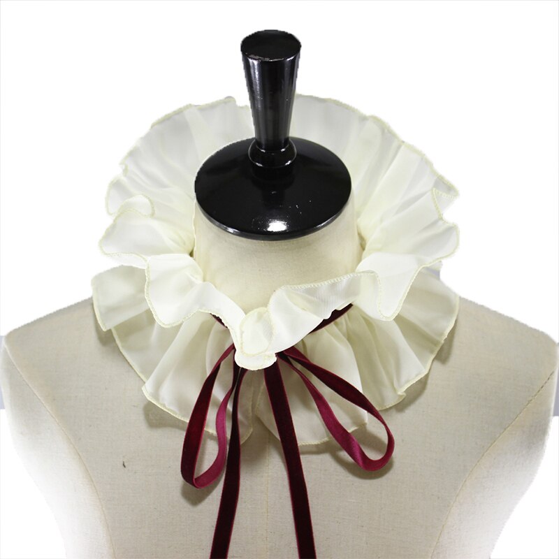 Handmade The Middle Age Ruffles Vintage Detachable... – Grandado