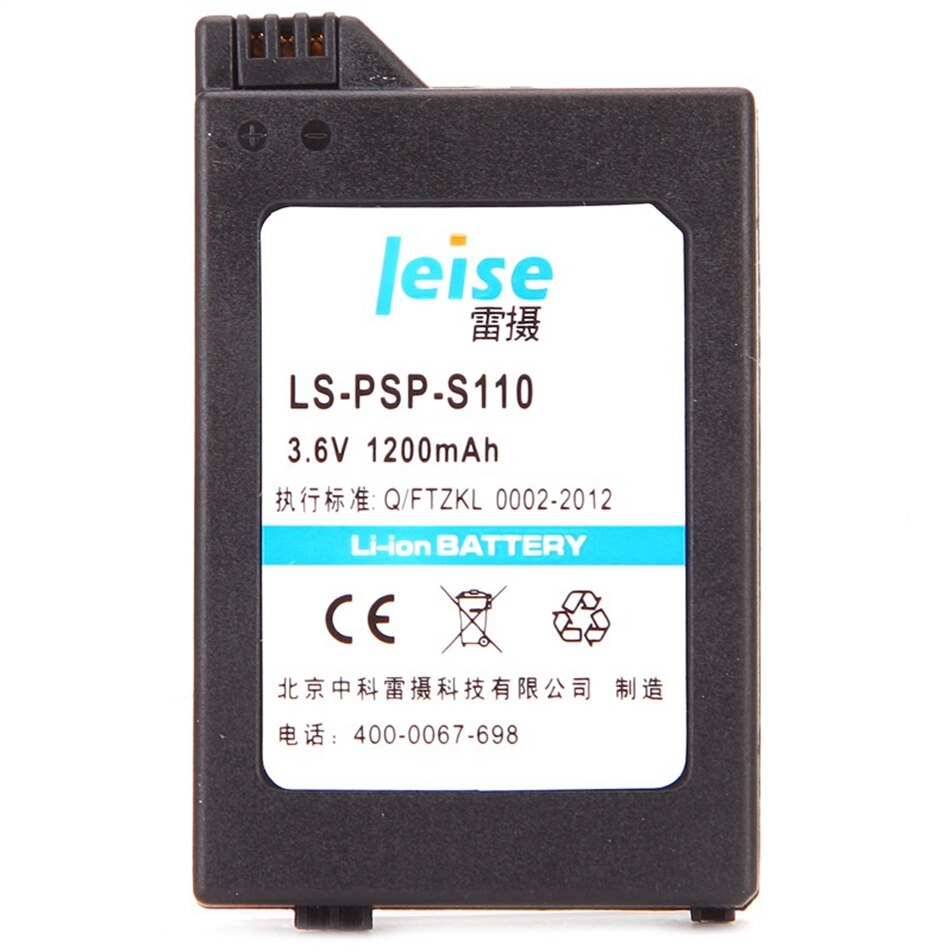 Batterie für PSP 1200mAh 3,6 V Lithium Li-Ion Akku... – Grandado