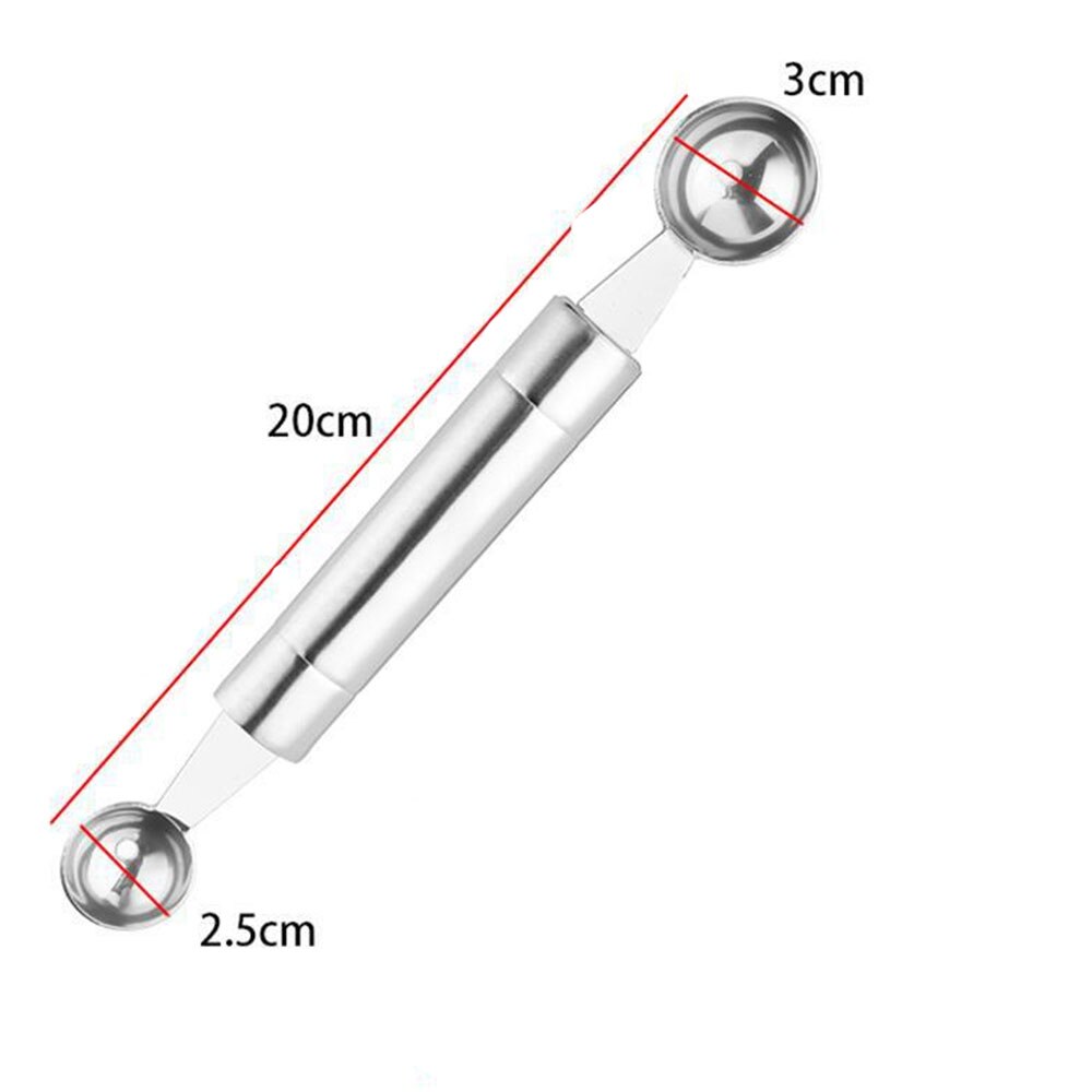 Double-Headed Stainless Steel Fruit Digging Ball S... – Grandado
