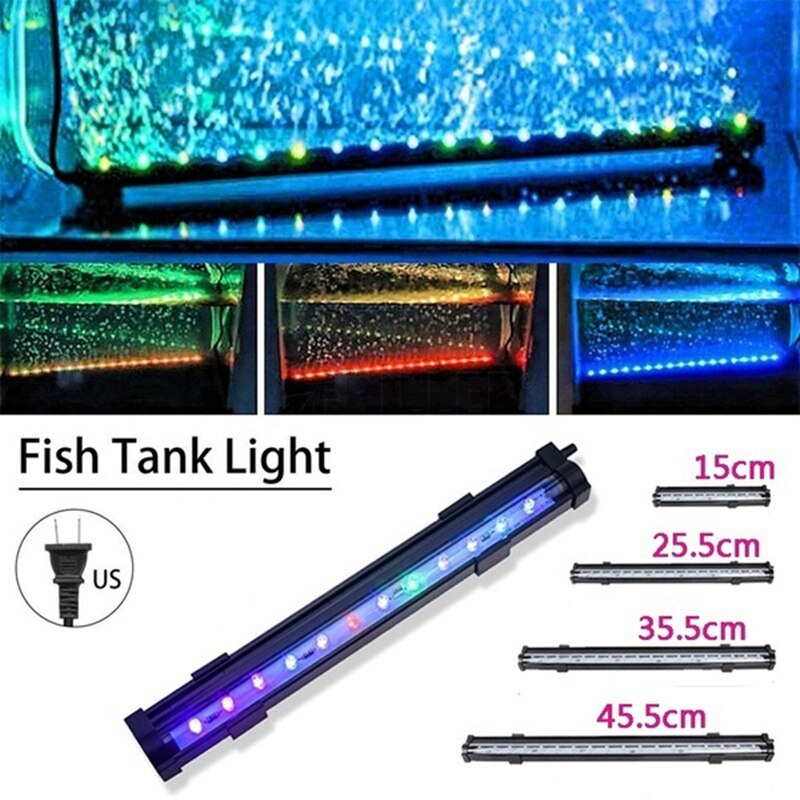 Waterproof LED Fish Tank Light Waterproof Aquarium... – Grandado