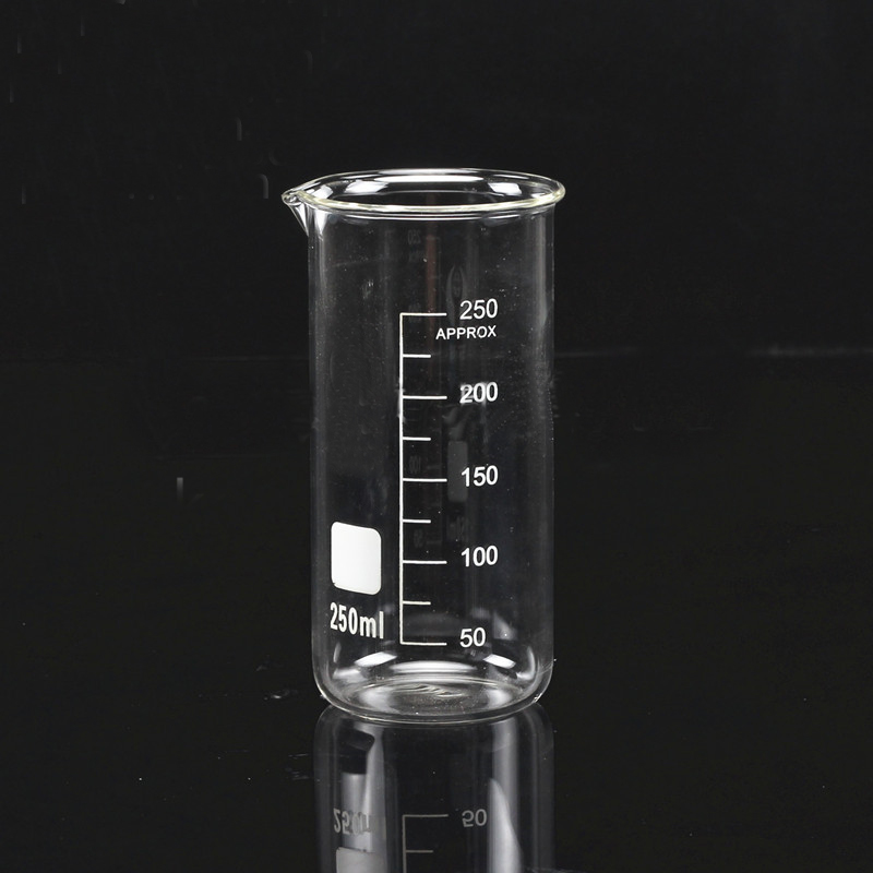 LINYEYUE 200mL Glass Beaker Tall Form Borosilicate... – Grandado