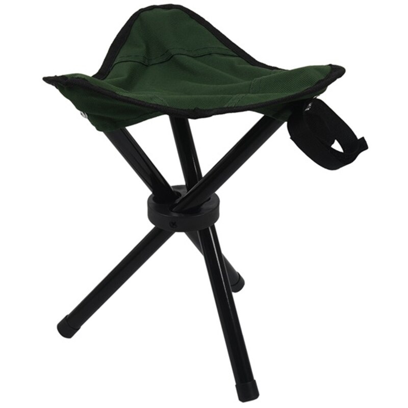 Outdoor Camping Chair Picnic Three-Leg Folding Cha... – Vicedeal