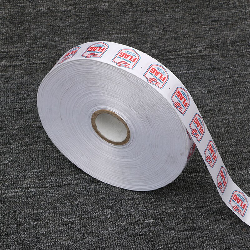 Custom white garment washing care label Satin clot... – Grandado