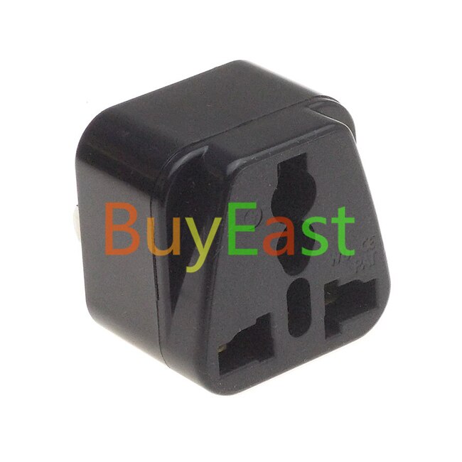 Lot 5 USA Grounded 3 Pin Travel Adapter convert Wo... – Grandado