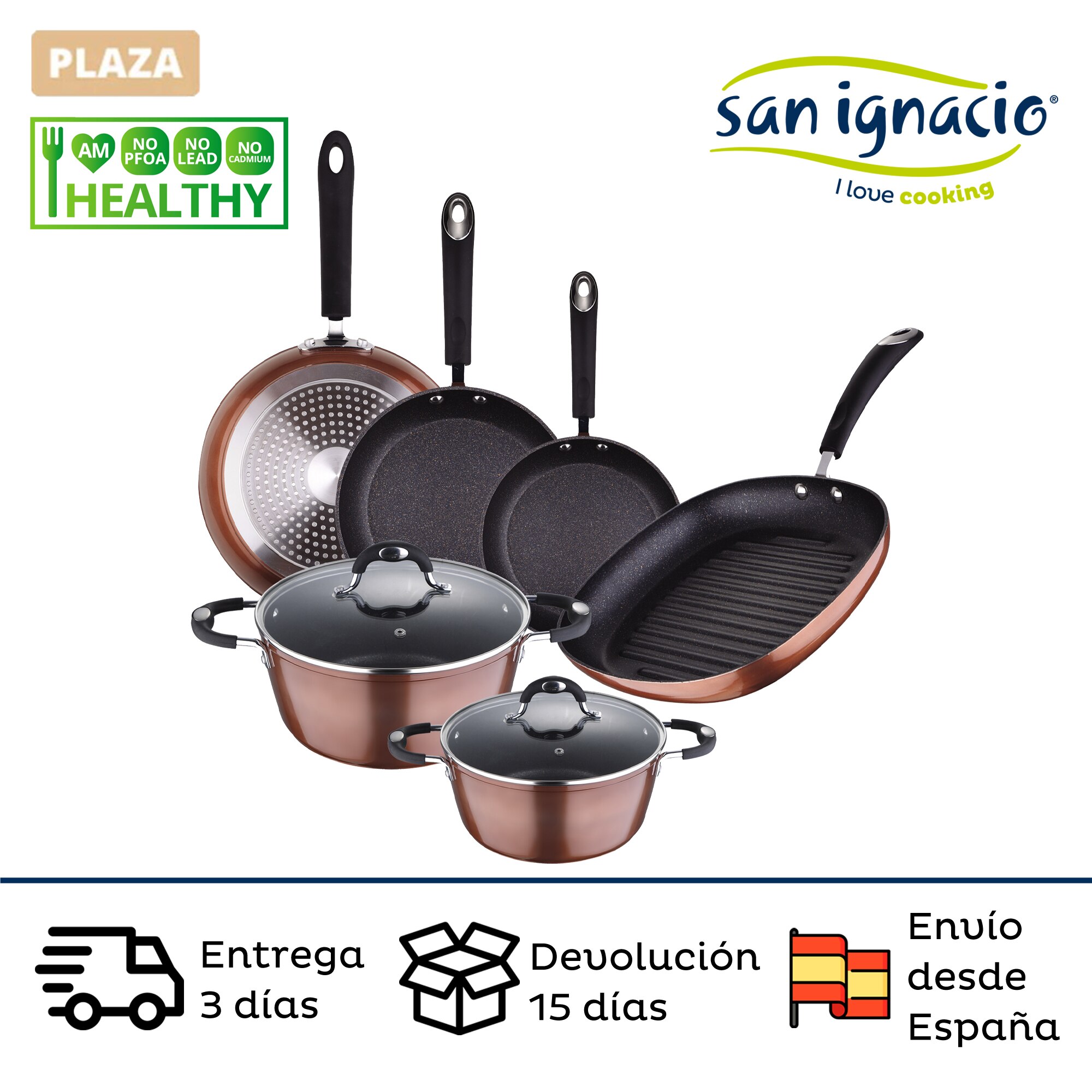 Keuken Batterij (20/24Cm) San Ignacio Moma In Roes... – Vicedeal