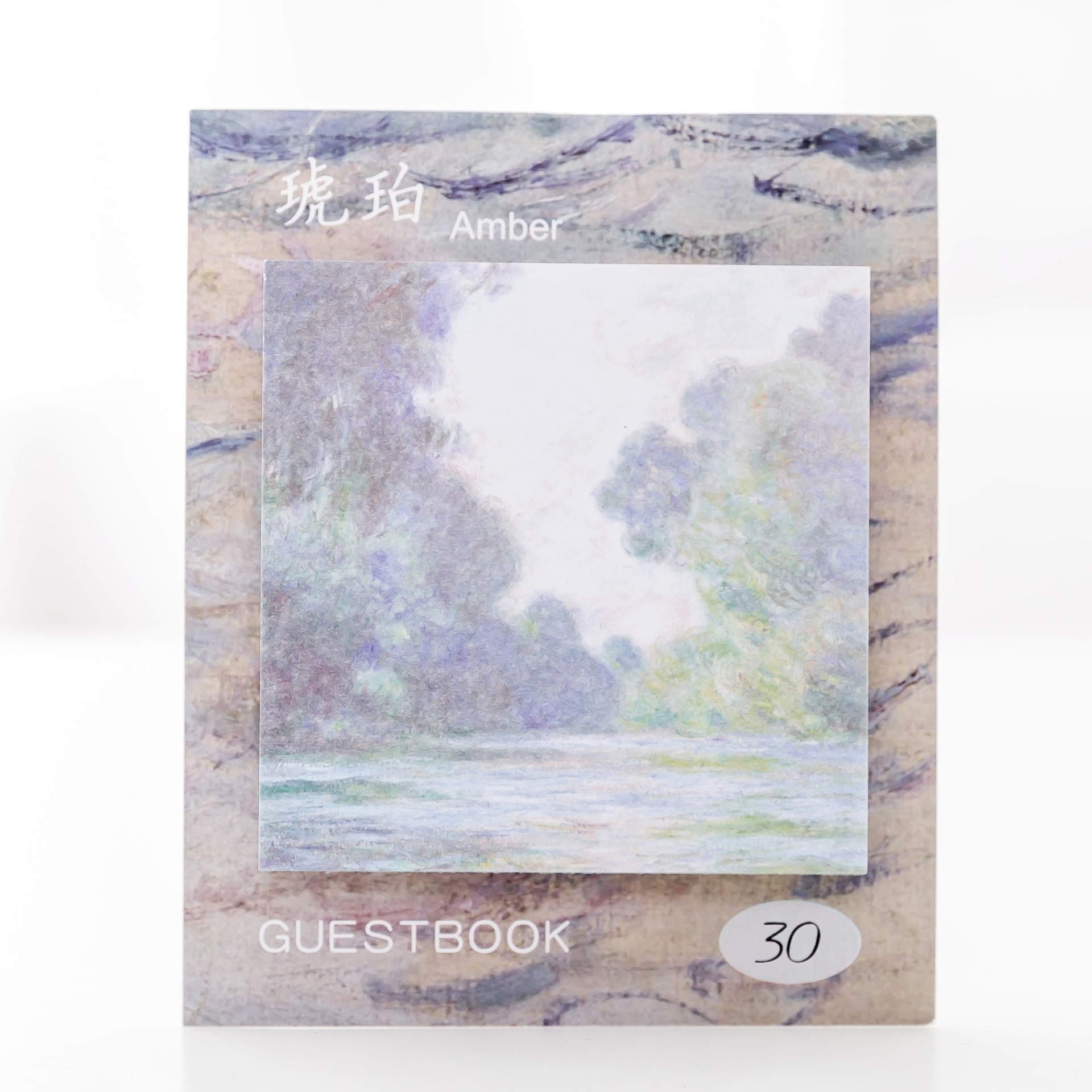 50pcs landscape painting student memo pad planner ... – Vicedeal