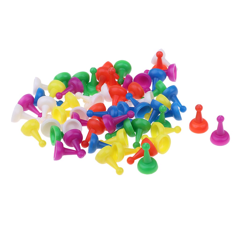 60pcs Multicolor Hamal Pieces Plastic Chess Game A... – Grandado
