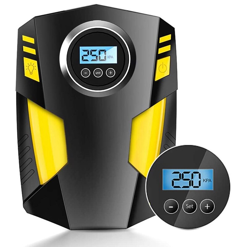 Digital Tyre Inflator for Cars, Digital Tyre Air C... – Grandado