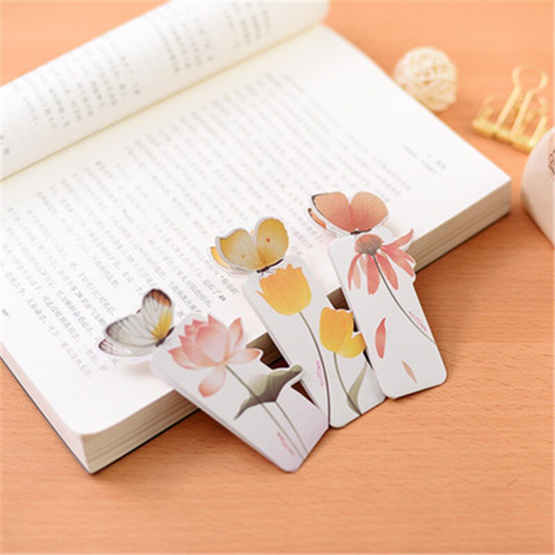 10Pcs Cute Butterfly Bookmarks Exquisite Paper Boo... – Vicedeal