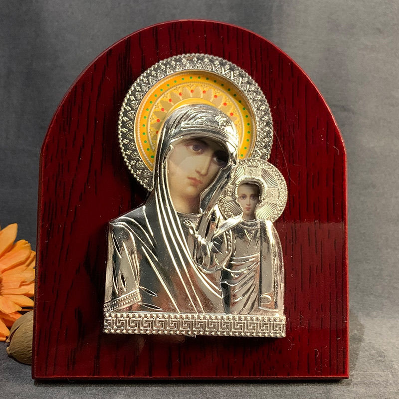 Orthodoxe Pictogram Kerk Maagd Maria Jezus Cross P... – Vicedeal