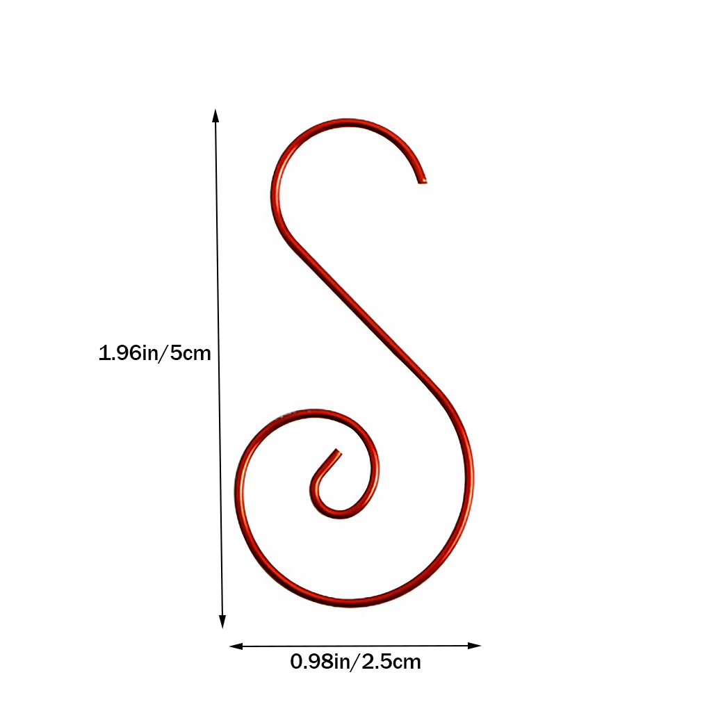Metalen S-Vormige Haken Spiraal Swirl Ornament Han... – Vicedeal