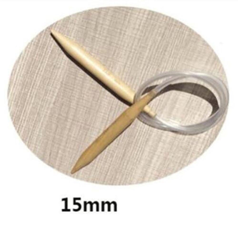 20mm Wood Circular Knitting Bamboo ring needle Ice... – Grandado
