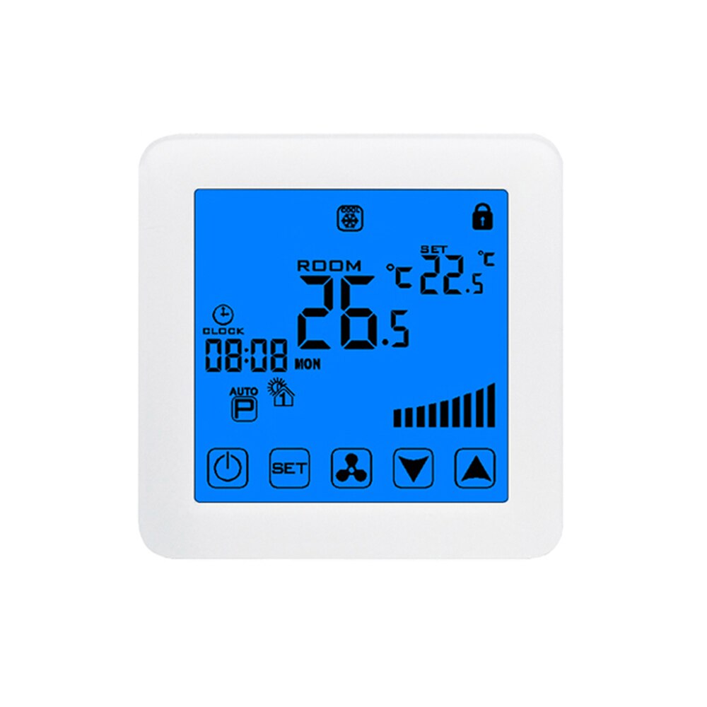 220V programmable Air conditioner thermostat-2P 4P... – Vicedeal