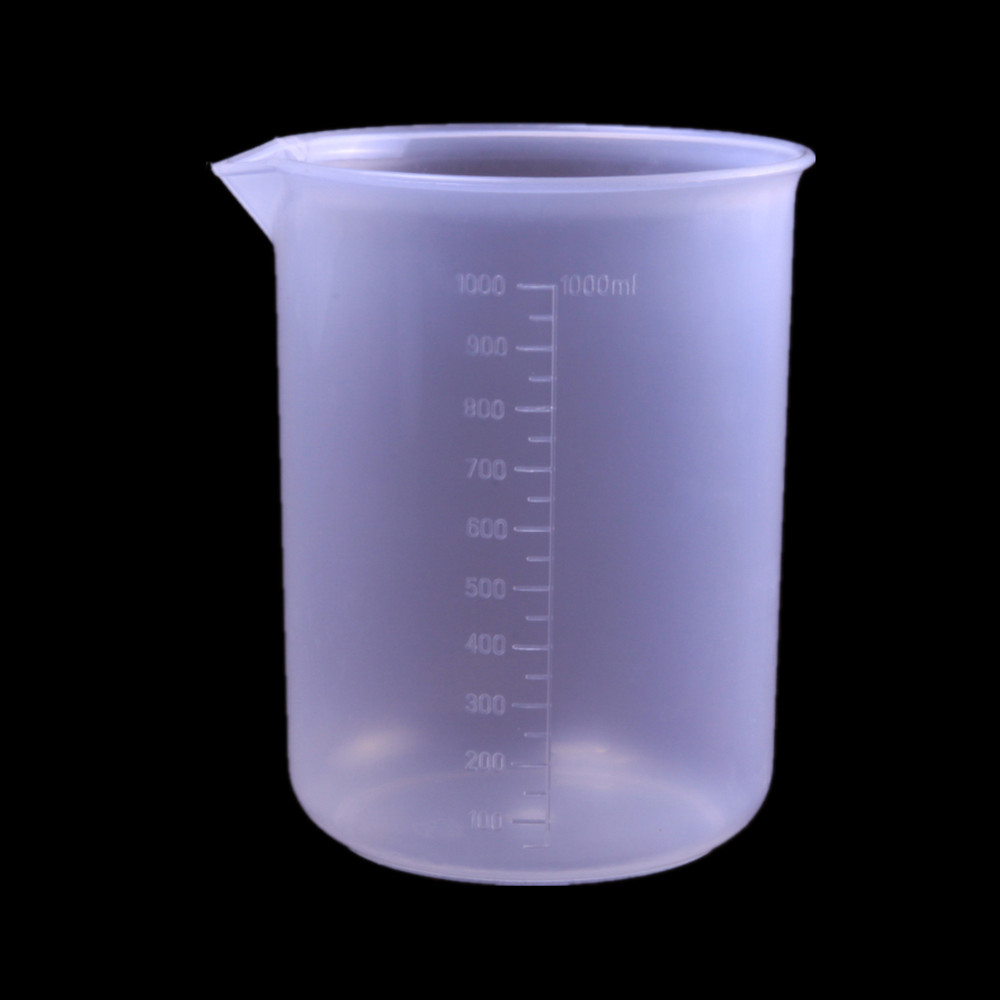 4pcs/lot 1000ml Plastic Graduated Beaker Cup Labor... – Grandado