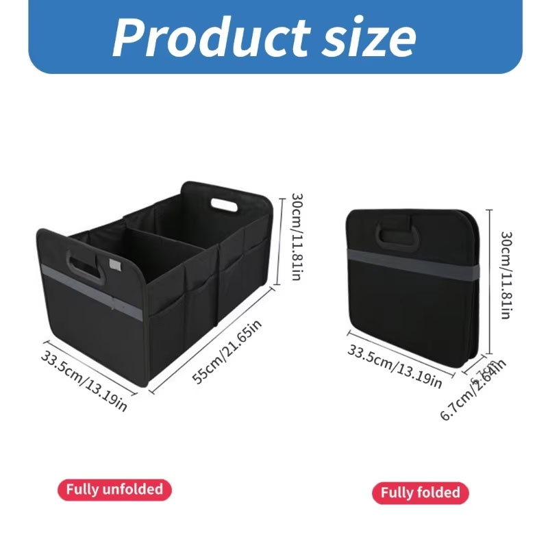 Car trunk storage box Portable folding storage box... – Grandado