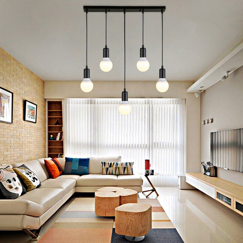 LOFT Modern White/Black Lustre chandeliers 6-16 Ar... – Grandado