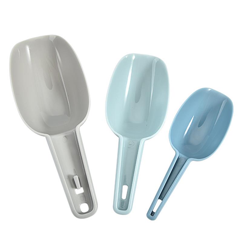 Kapmore 3Pcs/Set Plastic Kitchen Scoop Set Ice Sco... – Grandado