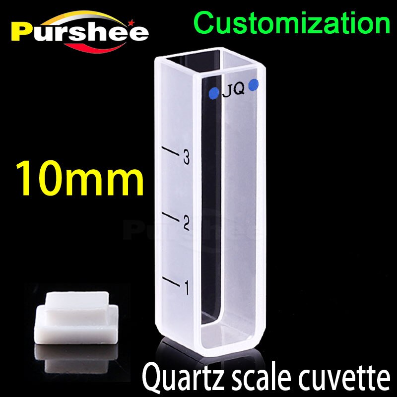 10mm Quartz scale cuvette cell 3.5ml Customization – Grandado