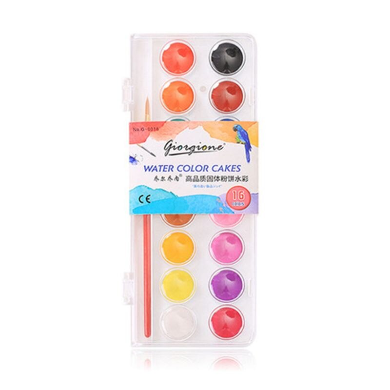 28 Color Fundamental Watercolor Pain Set with Pain... – Grandado