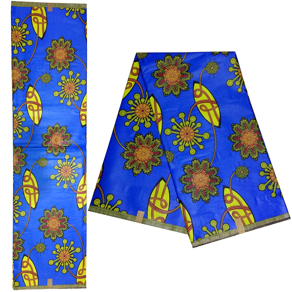 African Ankara 100% Cotton Wax Prints Fabric 6 Yar... – Grandado
