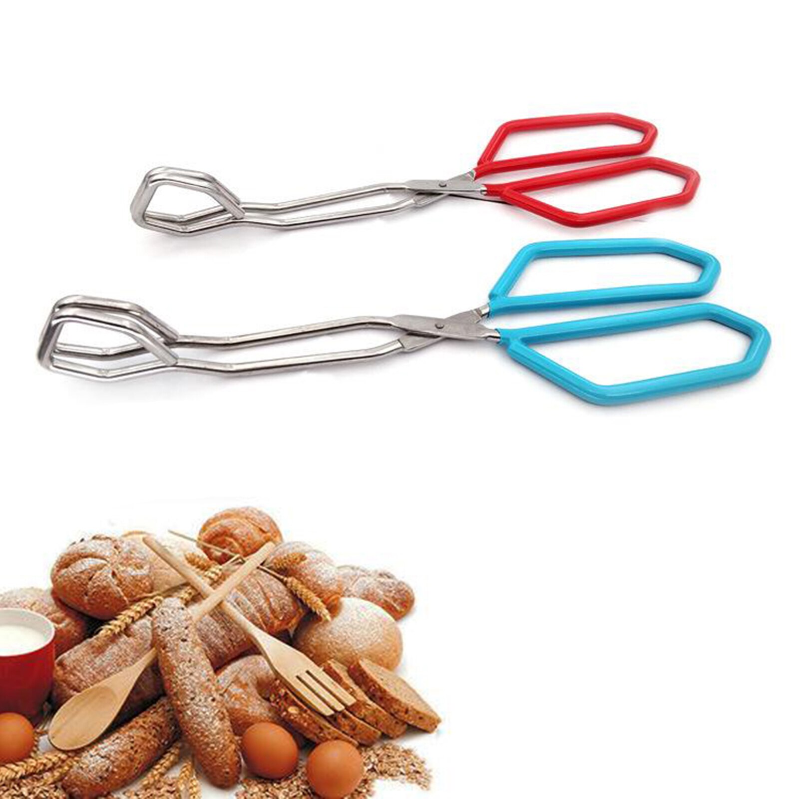 Kitchen Tongs, Multi Purpose BBQ Grill Food Servin... – Grandado