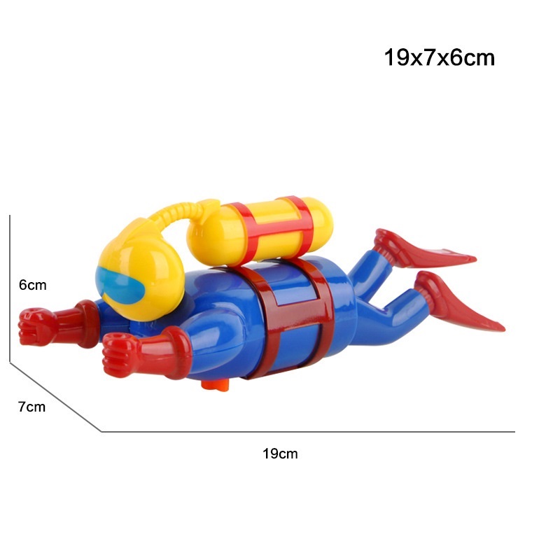 Wind-Up Diver Doll Toy Water Playing Diver Summer ... – Vicedeal