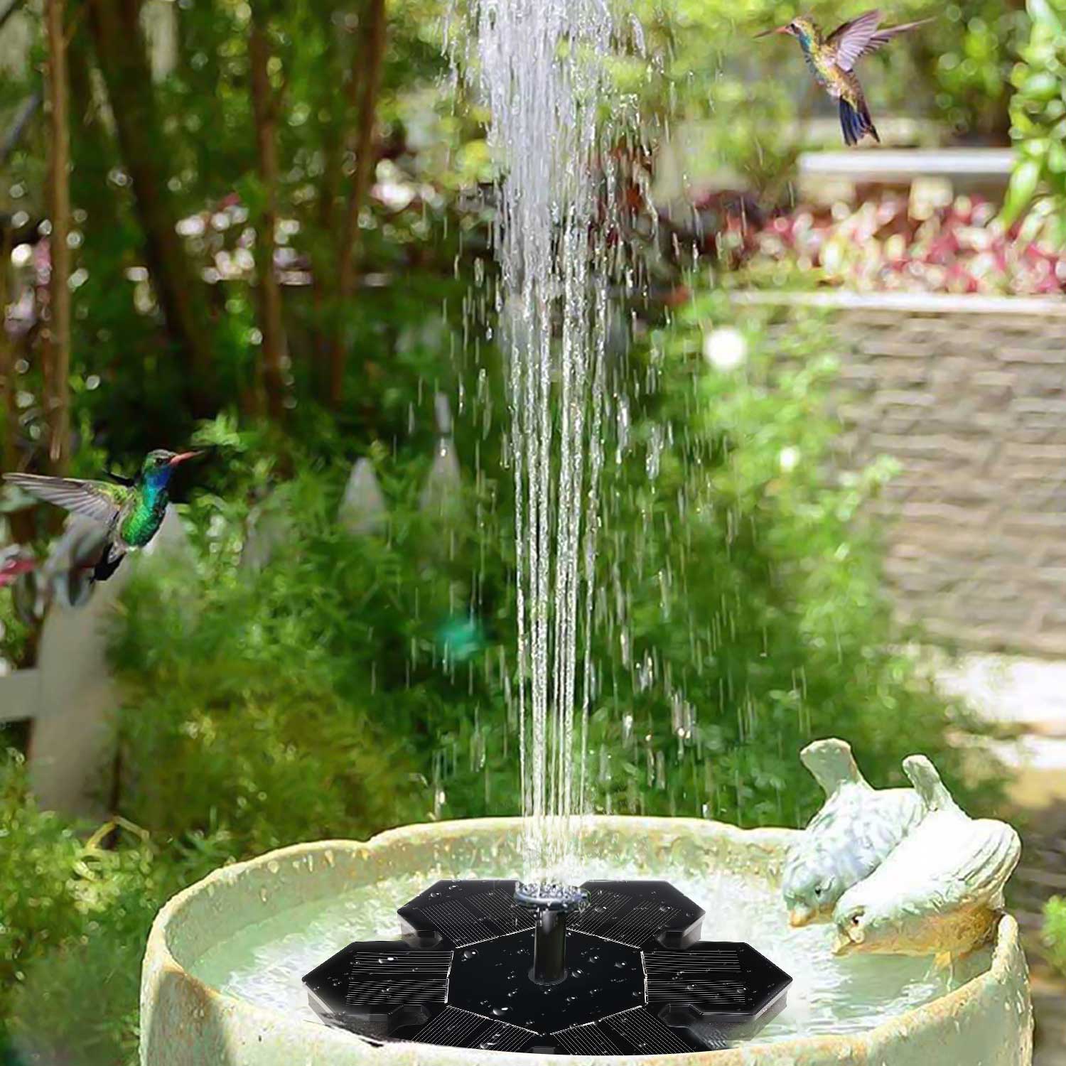 Mini Solar Power Fontein Garden Pool Vijver Drijve... – Grandado