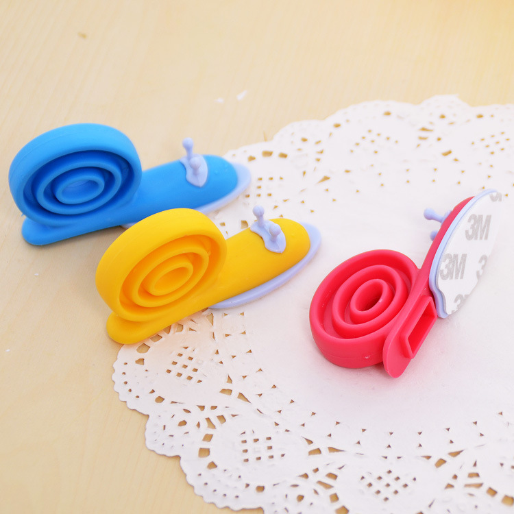 3pcs Cute Snail Animal Shaped Silicone Door Stoppe... – Grandado