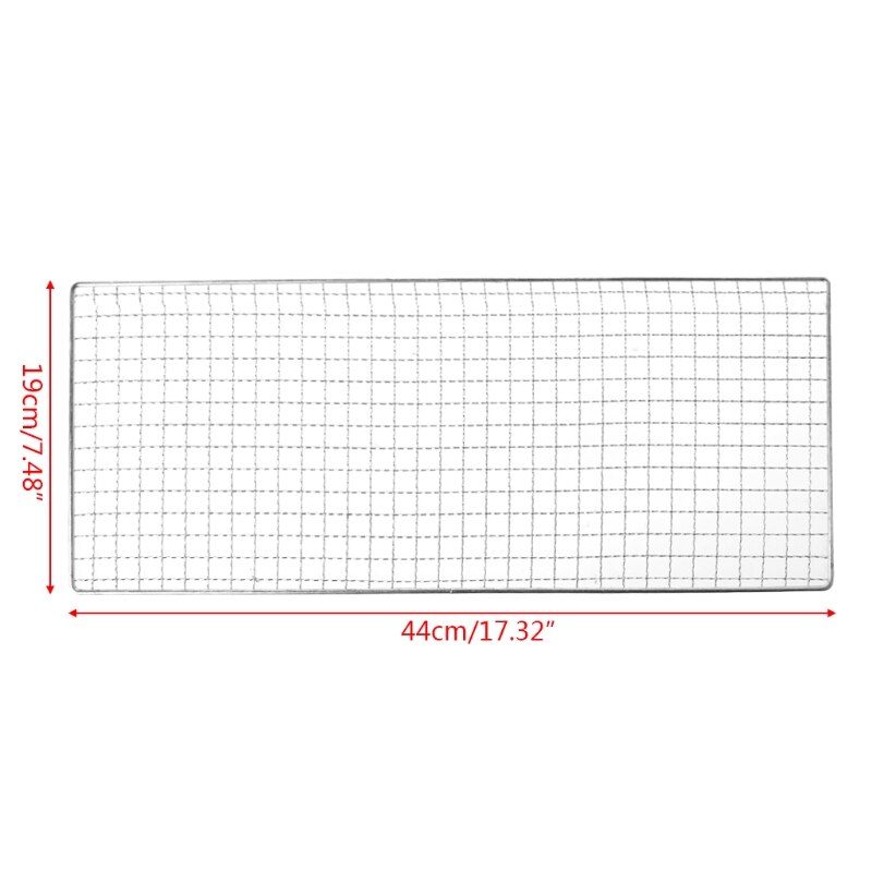 Stainless Steel BBQ Barbecue Grill Grilling Mesh W... – Vicedeal