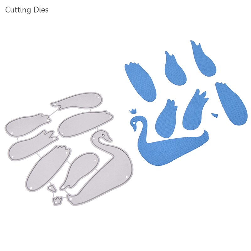 Cute Animal Swan Cutting Dies DIY Dies Cutter Craf... – Grandado