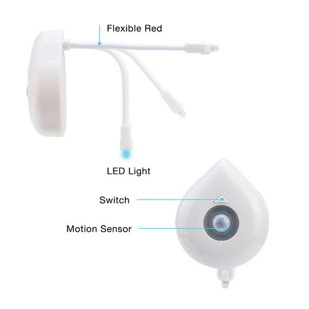 Wc Licht Clever Bewegung Sensor Wc Sitz Nacht Lich... – Grandado