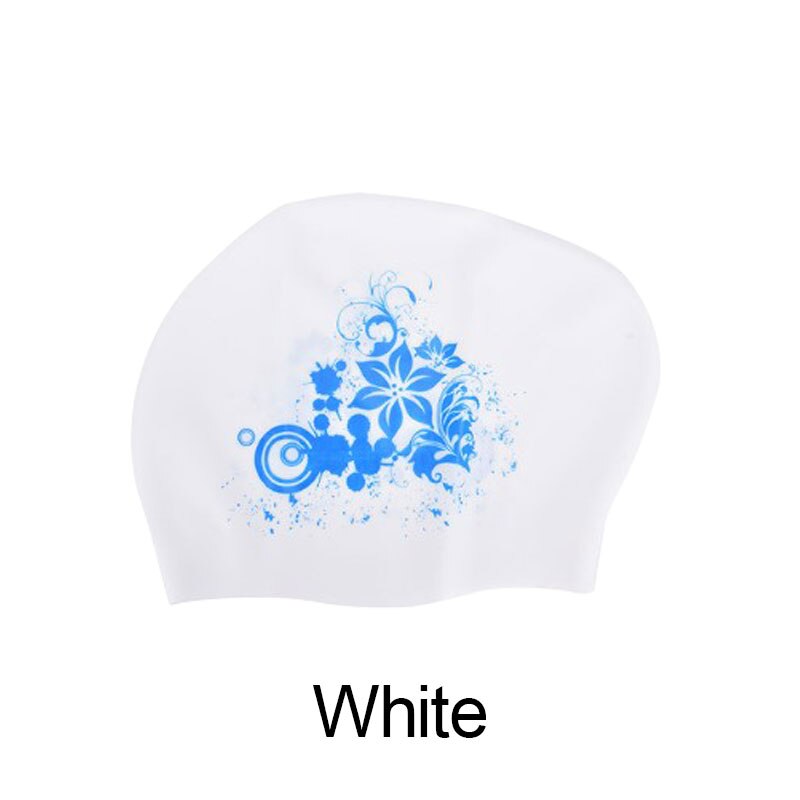 Silicone Swimming Cap For Long Hair Women's Waterp... – Grandado