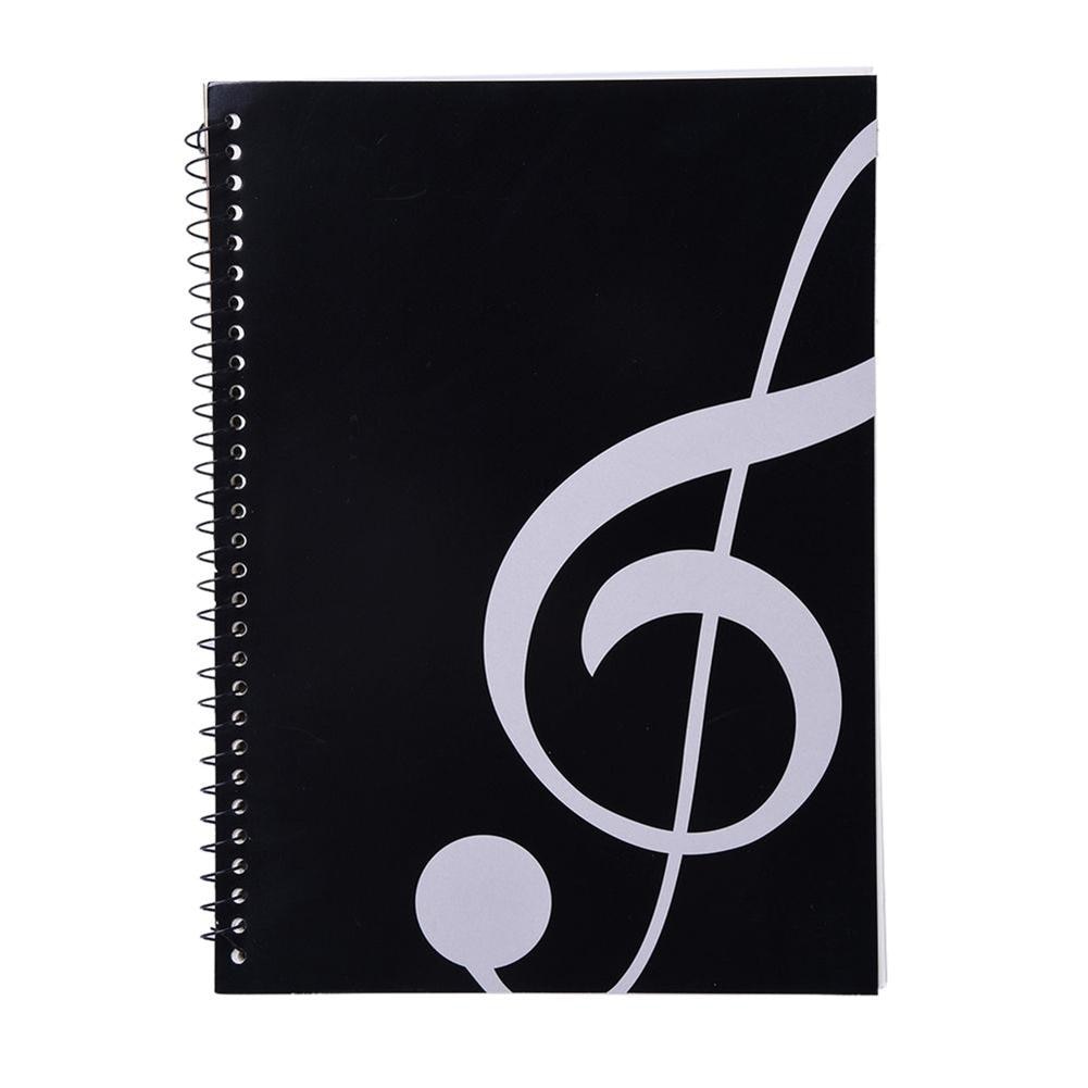 50 Pages Music Sheet Spiral Notebook Stave Staff M... – Grandado