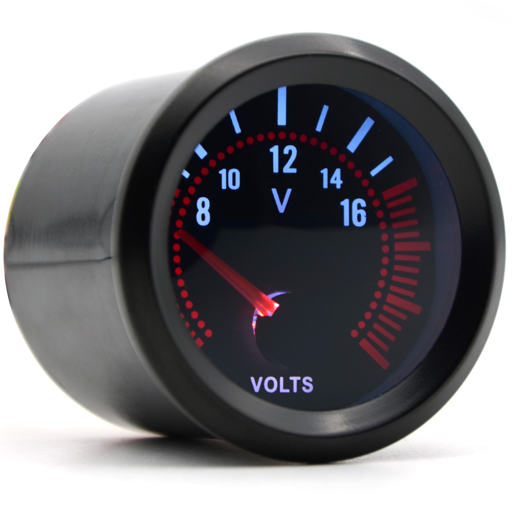 2'' 52mm Universal Smoke Lens Voltmeter Wh... – Grandado