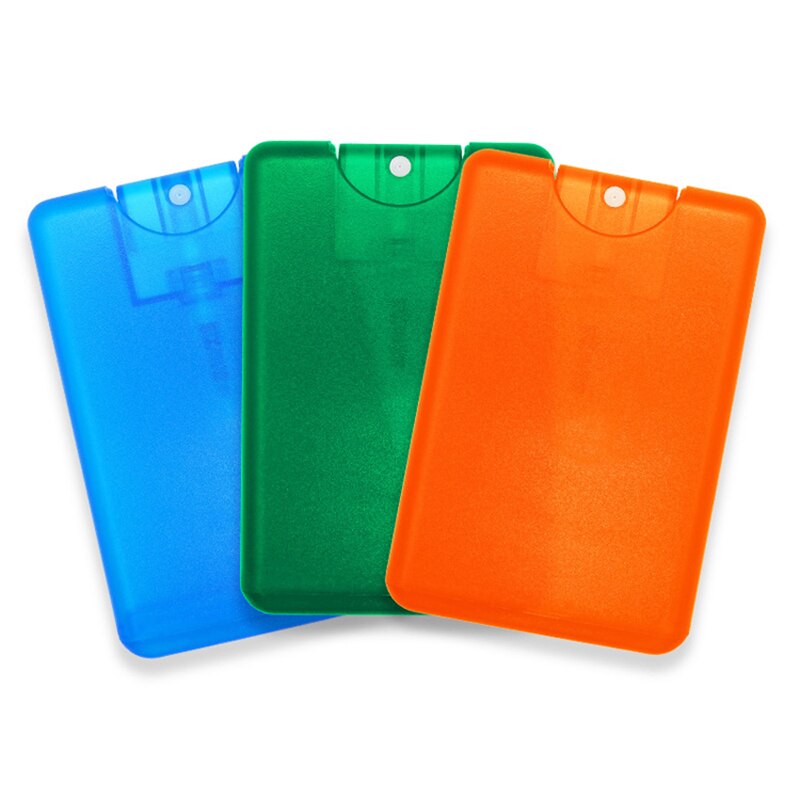 20ml plastic credit card flat spray bottle pocket ... – Vicedeal