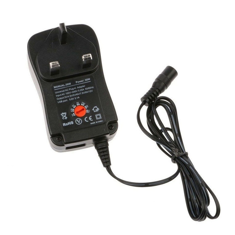 100-240V AC To DC Adjustable Multi Voltage Power A... – Vicedeal
